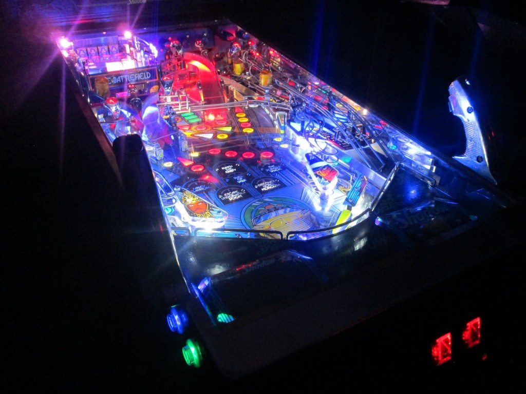 The Shadow Gets Handles | Firebird Pinball - Phoenix Arizona Pinball Repair