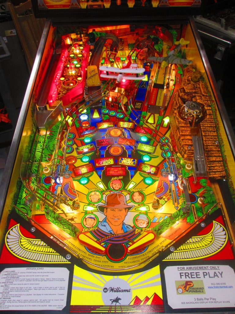 Jonesing for a Great Game? | Firebird Pinball - Phoenix Arizona Pinball ...