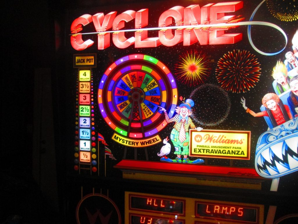 Cyclone is Seriously Fun | Firebird Pinball - Phoenix Arizona Pinball ...