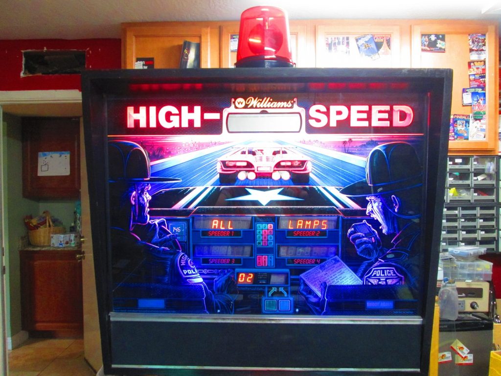High Speed is Ready to Race! | Firebird Pinball - Phoenix Arizona ...