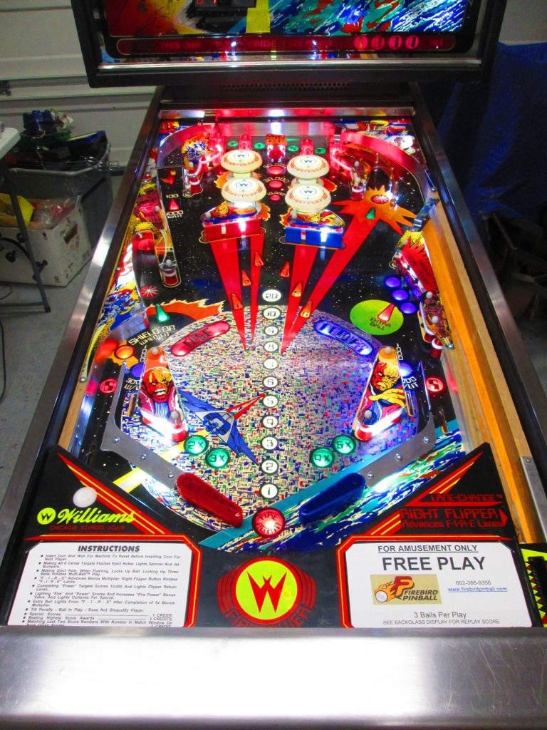 Firepower is Out of This World! | Firebird Pinball - Phoenix Arizona ...