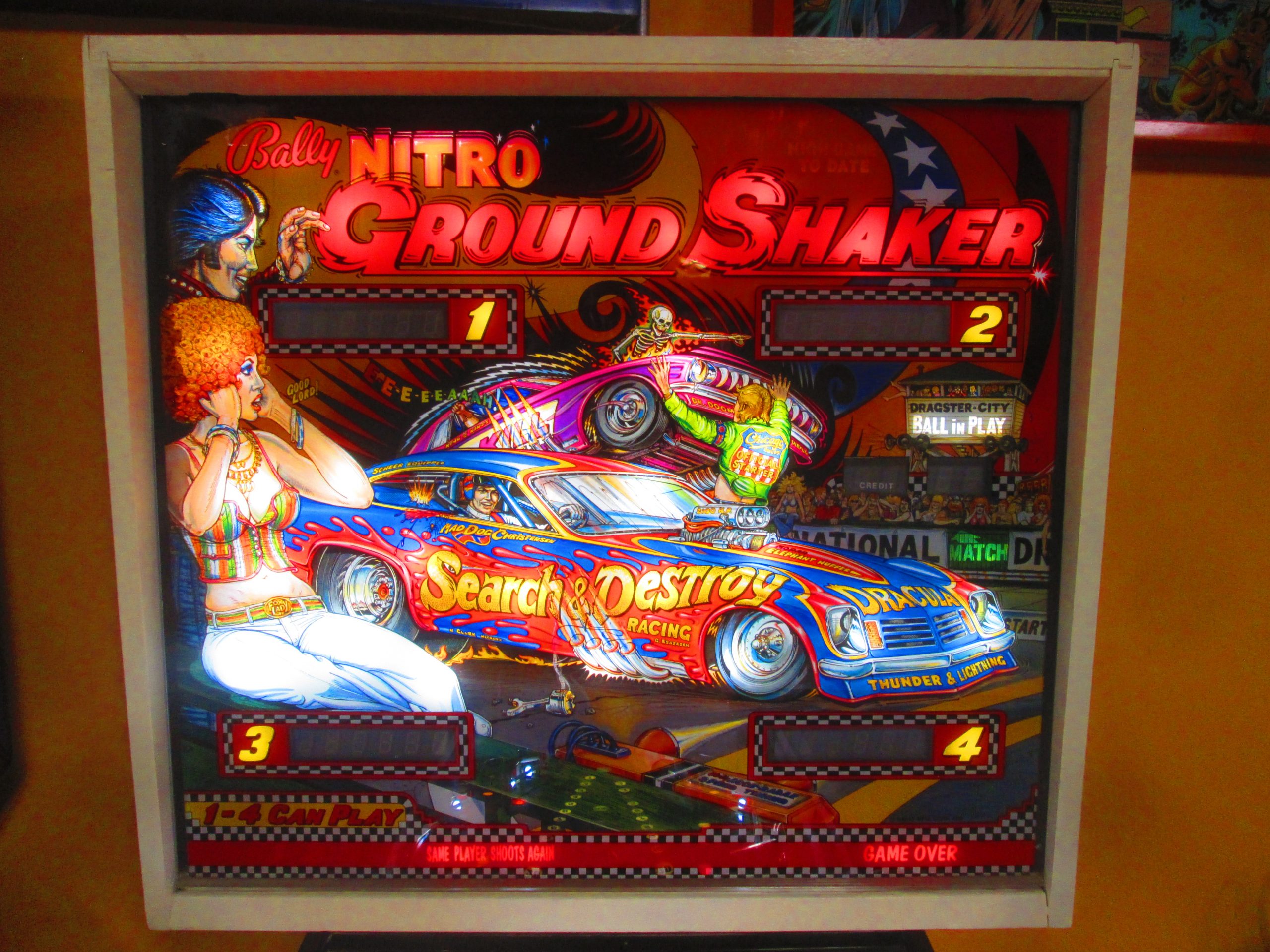 Nitro Ground Shaker Wins Again! - Firebird Pinball
