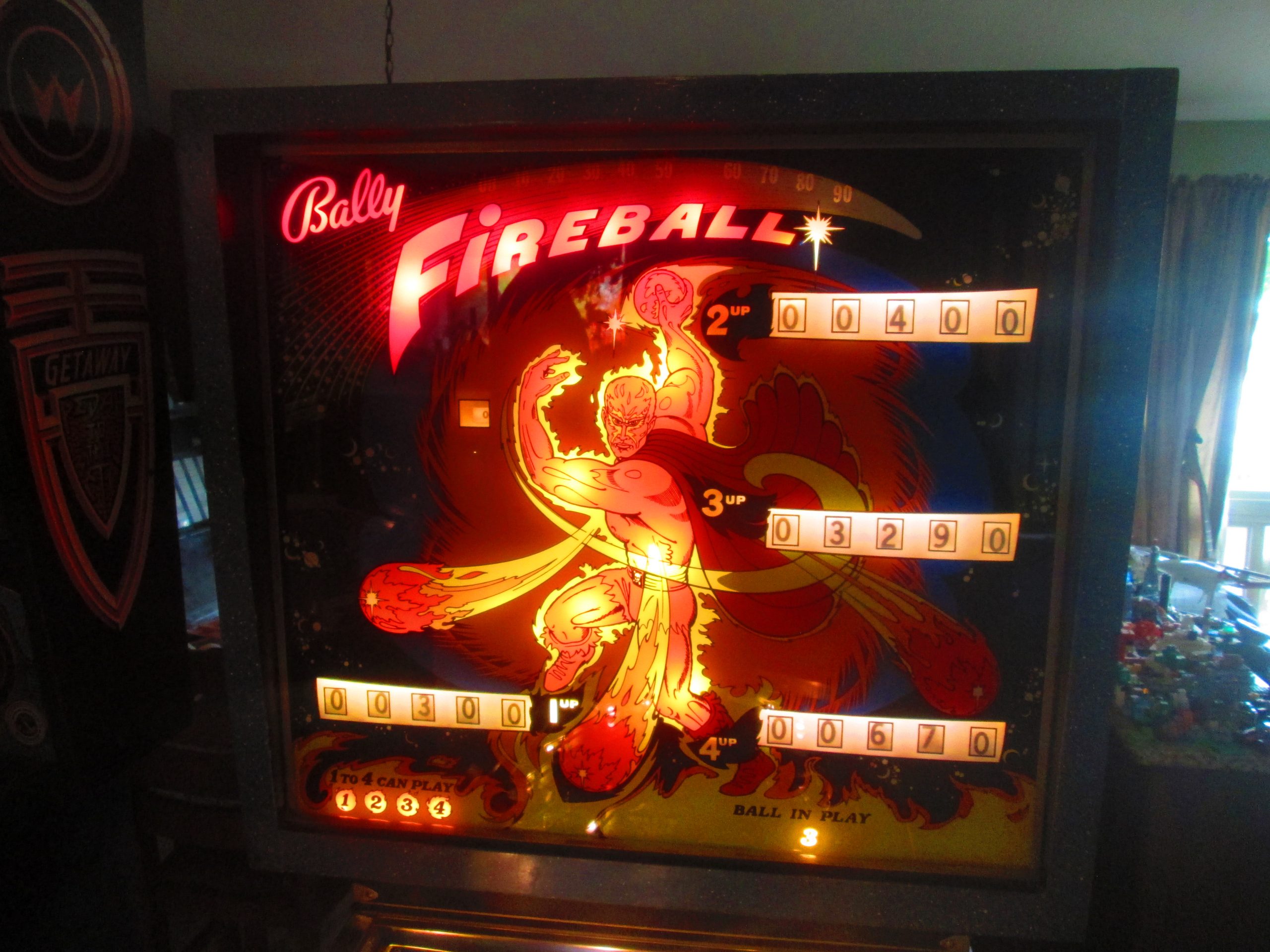 Fireball EM Looks Hot! - Firebird Pinball